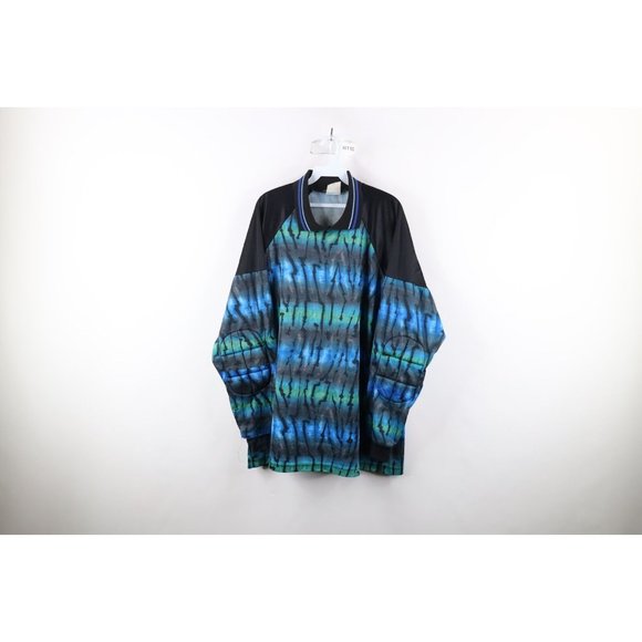 Vintage | Shirts | Vintage 9s Streetwear Mens Xl Thrashed Abstract ...